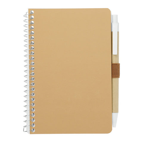 Custom 4 x 6 Inch FSC® Mix Pocket Spiral Notebook With Pen (Q525622 ...