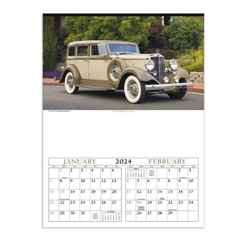 Custom Antique Cars Calendar - 17 x 23 Inch (Q565722) - Wall Calendars ...