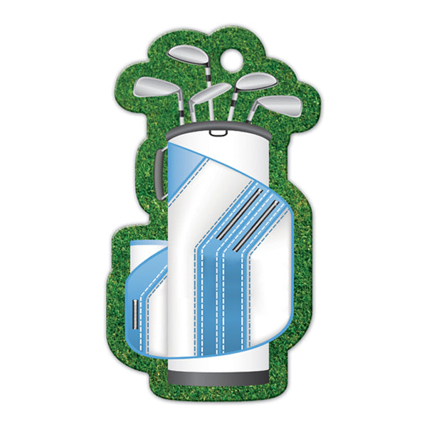 Custom Golf Bag Shaped Luggage Tag (Q569322) - Luggage Tags with Logo ...