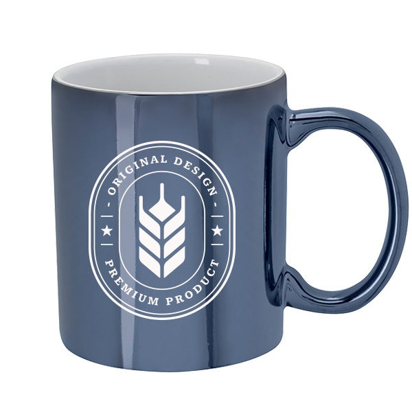 Custom 12 Oz Iridescent Ceramic Mugs (Q571911) - Mugs with Logo ...