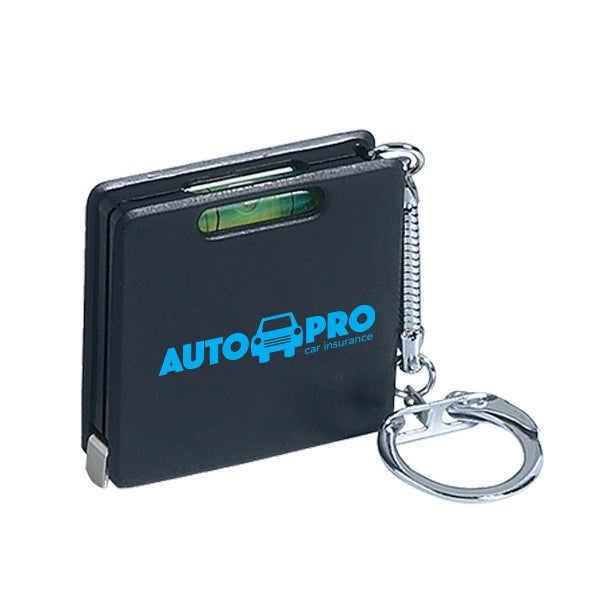 Custom Square Level Tape Measure Key Tag (Q57739) - Tape Measures with ...