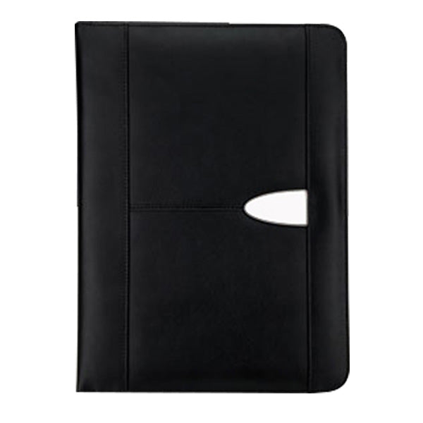 Custom Leather Padfolio with Sovrano Writing Pad (Q592311) - Padfolios ...