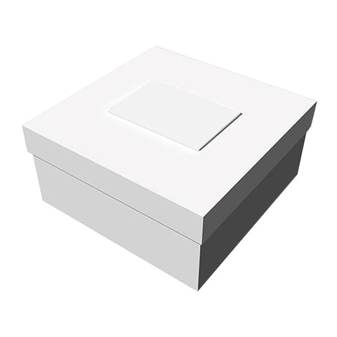 Custom 12" x 12" x 6" White Deluxe Gift Box (Q651422) - Boxes with Logo ...