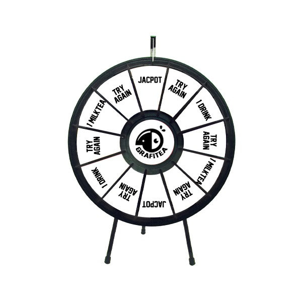 Custom Spin 'N Win Prize Wheel Kit (Q656911) - Prize Wheel with Logo ...
