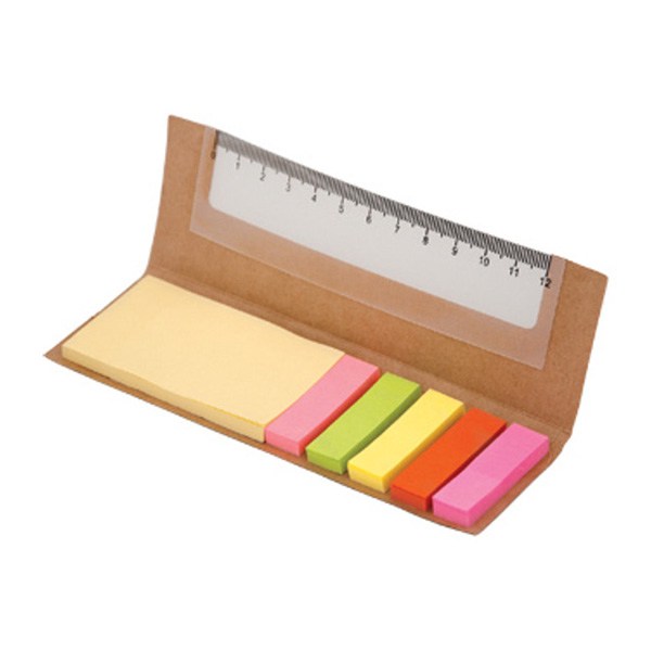 Custom 300 Sticky Notes With Ruler (Q659622) - Sticky Notes with Logo ...