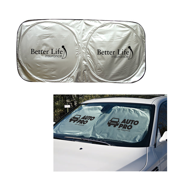 Custom Car Sun Shade (Q694511) - Car Sun Shades with Logo | Quality ...