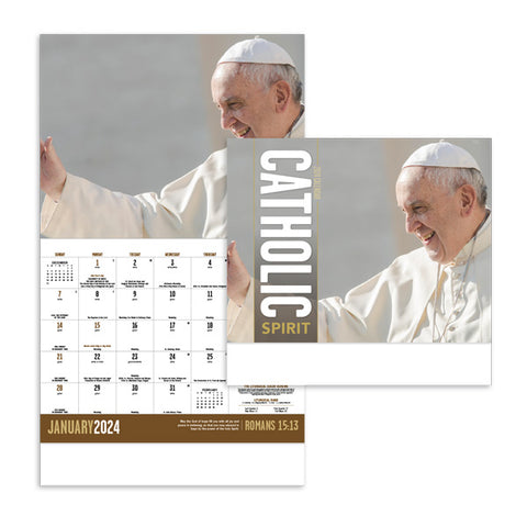 Catholic Spirit Calendar 11 x 19 Inch - Calendars with Logo - Q705722 QI