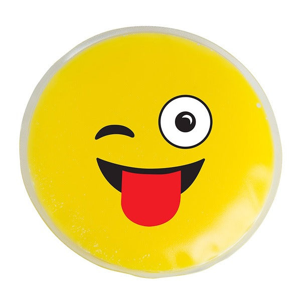 Custom Wink Wink Emoji Chill Patch (Q737622) - Cold Packs with Logo ...