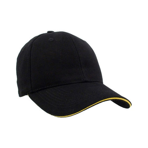 Custom Heavyweight Washed Brushed Twill Sandwich Cap (Q73965) - Caps ...