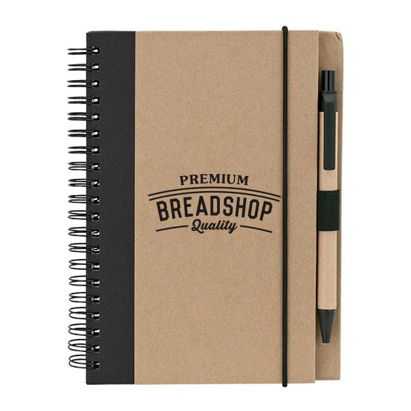 Custom 5" x 7" Notebook & Pen Set (Q801765) - Notebooks with Logo ...