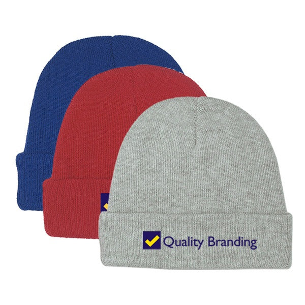 Custom Knit Beanie With Cuff (Q81149) - Beanies with Logo | Quality ...