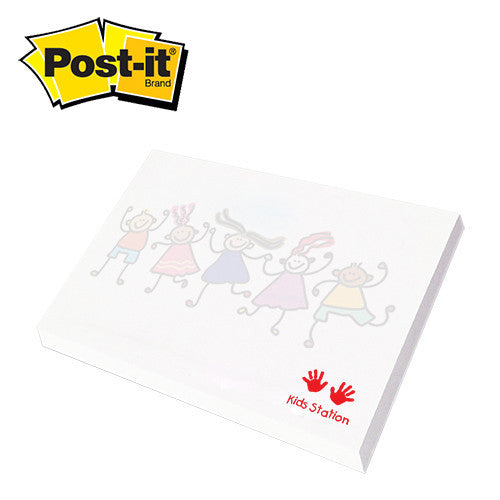 Custom Post-it® Custom Printed Notes Full Color Program (3" x 4") 25 ...