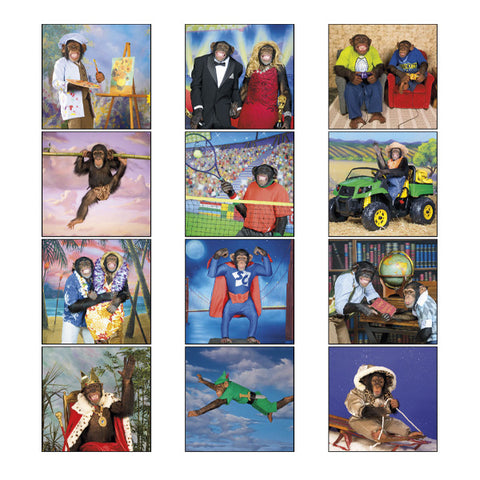 Monkey Business Calendar - Calendars with Logo - Q824722 QI