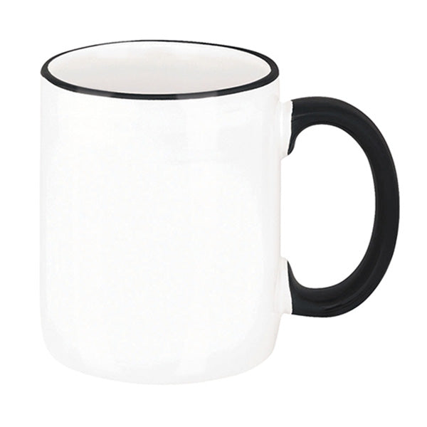 Custom Two-Tone Ceramic Mug (12 oz.) (Q847311) - Mugs with Logo ...