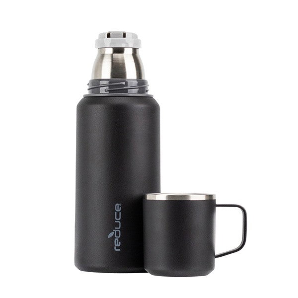 Custom 34 Oz. Reduce Performance Flask - Black (Q859522) - Reduce with ...