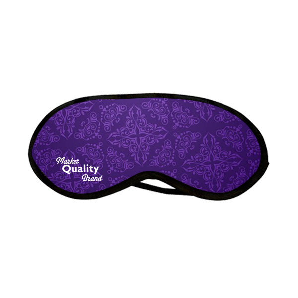 Custom Full Color Sublimated Eye Mask (Q927511) - Sleep Masks with Logo ...