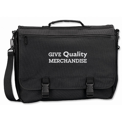 Custom Polyester Typhoon Deluxe Briefcase (Q957311) - Conference Bags ...