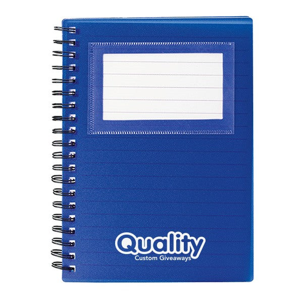 Custom Business Card Holder Notebook (Q963311) - Notebooks with Logo ...