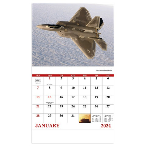 Custom American Armed Forces - Stapled Calendar (Q975722) - Wall ...