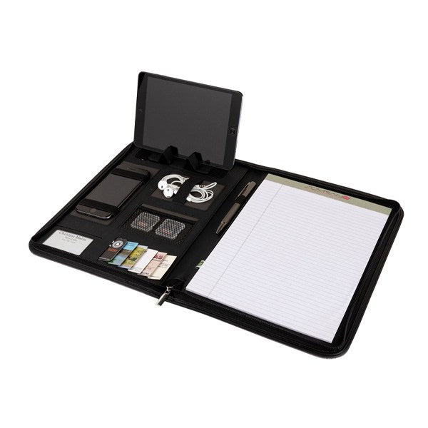 Custom Sterling RPET Zippered Letter Size Padfolio (Q977322 ...