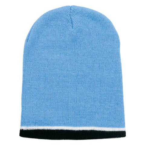 Custom Tri-Color Beanie (Q99459) - Beanies with Logo | Quality Imprint ...